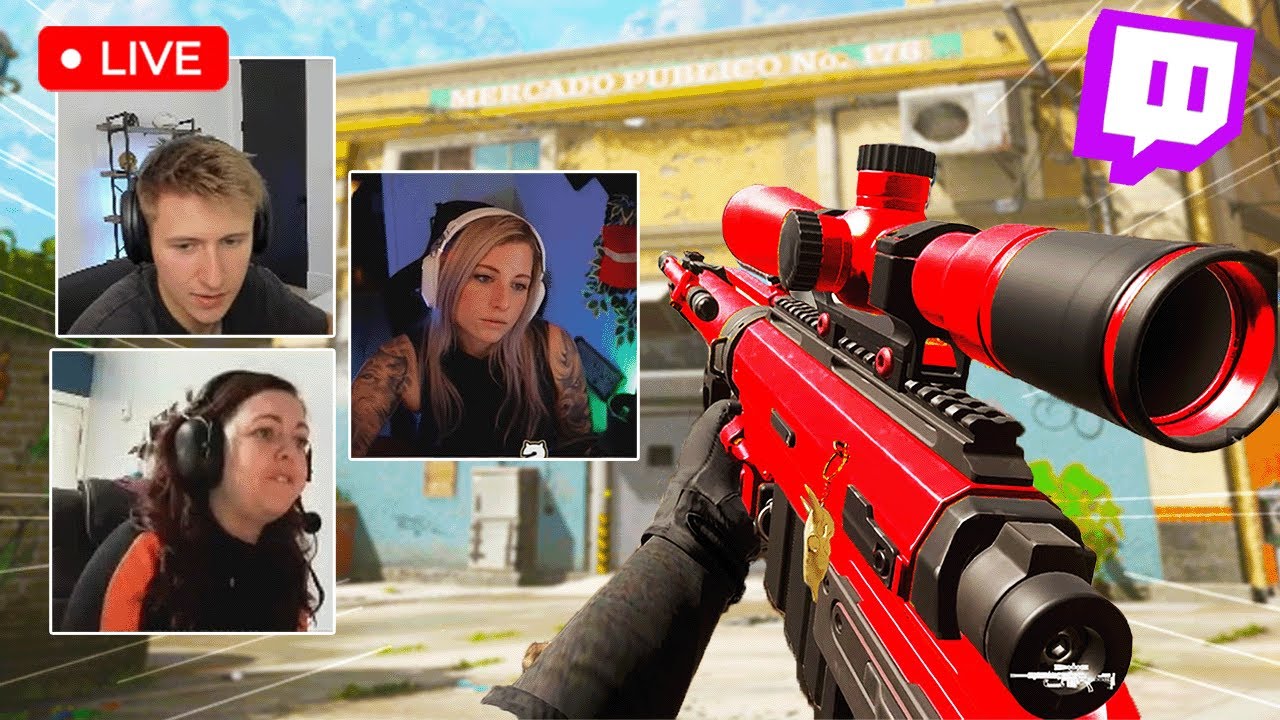 Killing Twitch Streamers in Search and Destroy (HILARIOUS REACTIONS ...