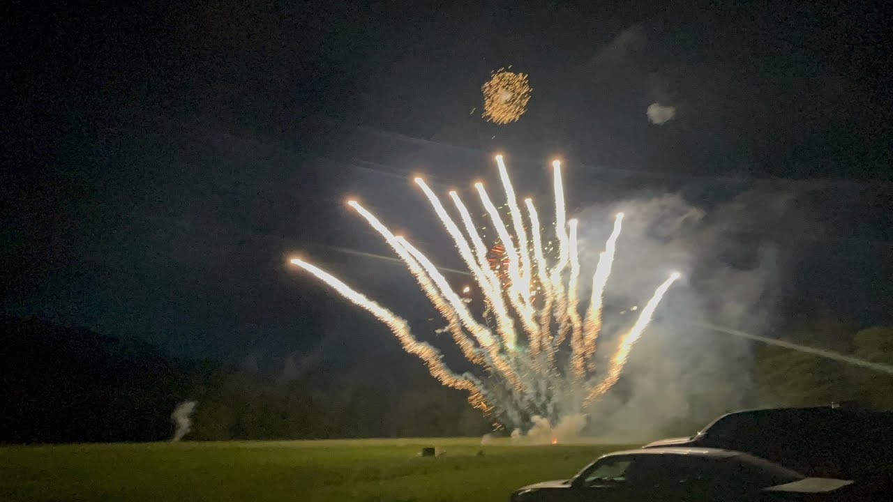 Firework show in Chehalis - YouTube