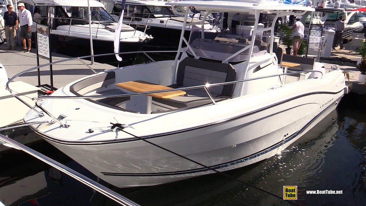 2019 Jeanneau Leader 9.0 Motor Yacht - Walkaround - 2018 Fort ...