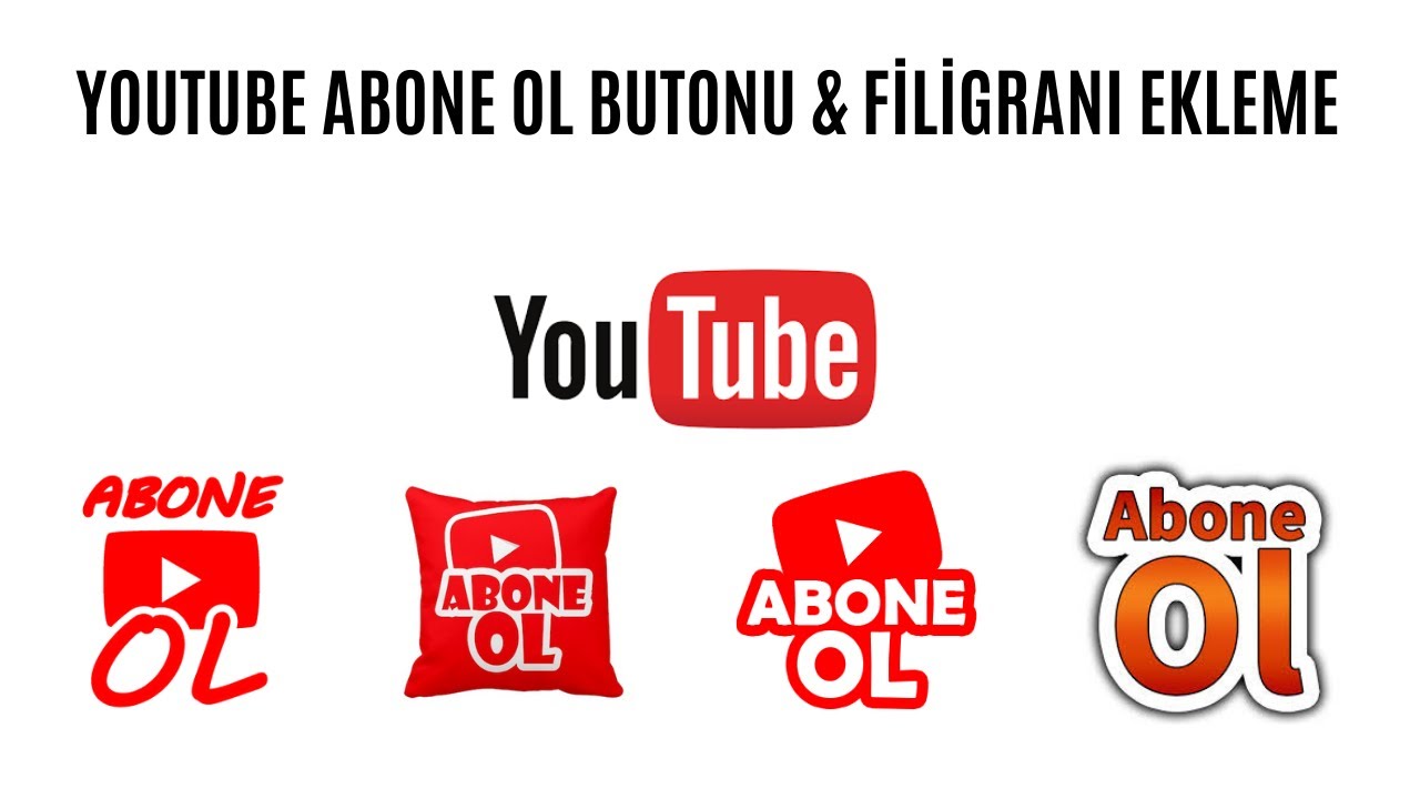 YOUTUBE ABONE OL BUTONU VE FİLİGRANI EKLEME (2021) - YouTube
