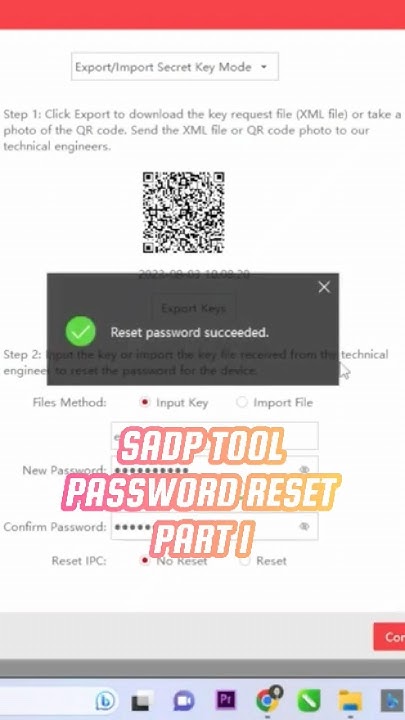 SADP Tool Hikvision DVR Password Reset | Part 1 #cctv #cctvcamera #hikvision - YouTube