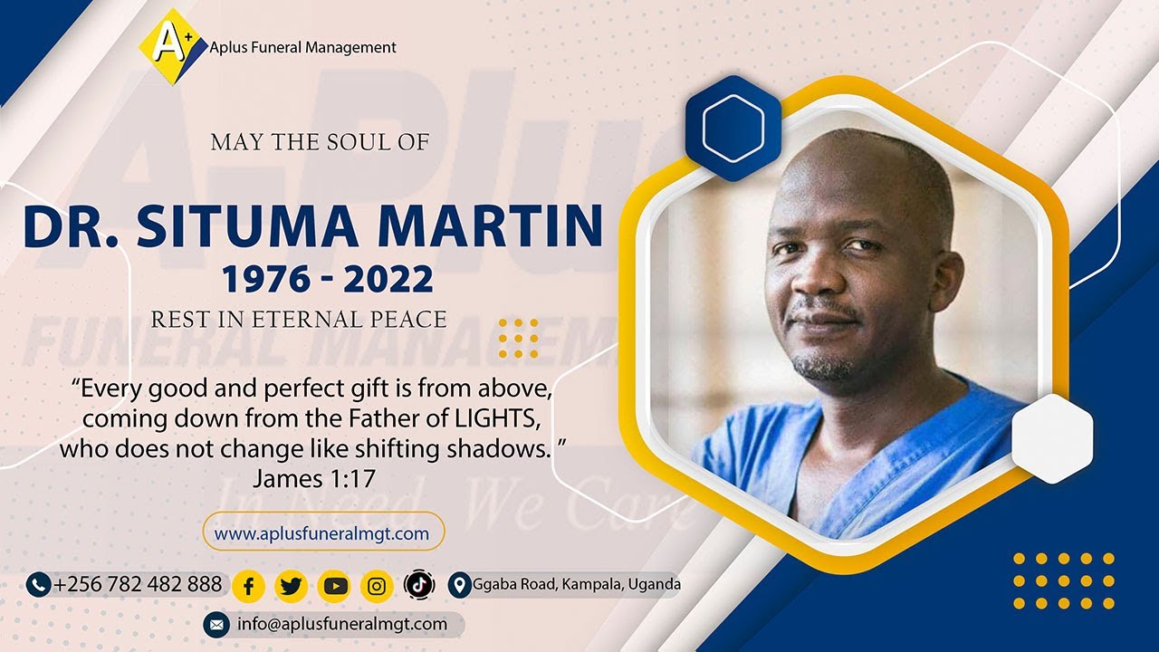 Burial of Late Dr. Situma Martin - YouTube