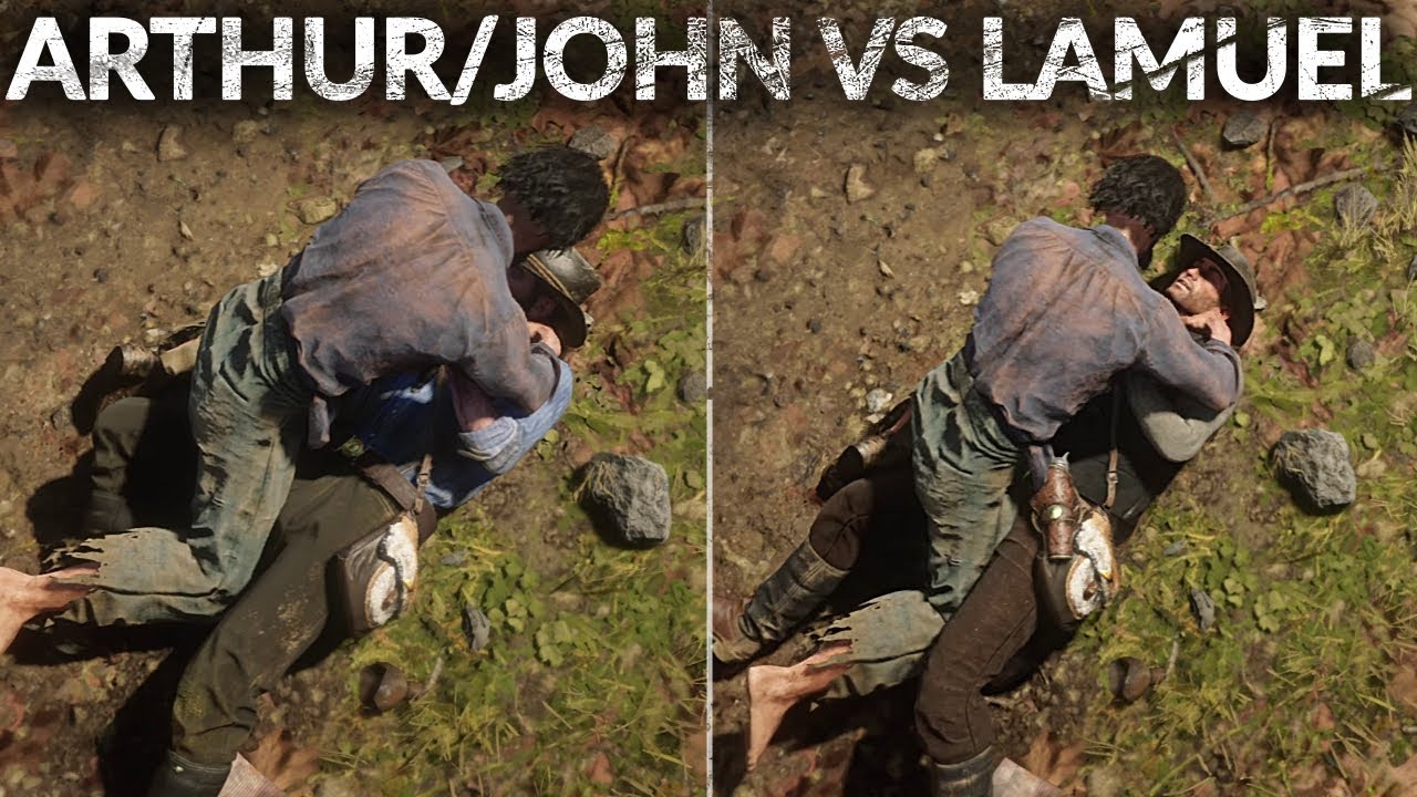Lamuel Snaps Arthur's/John's Neck (Arthur's And John's Funny Screams ...