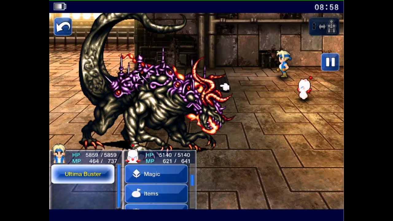 Final Fantasy VI ( iOS/Android ) : Ultima Buster ファイナルファンタジーVI ( iOS ...