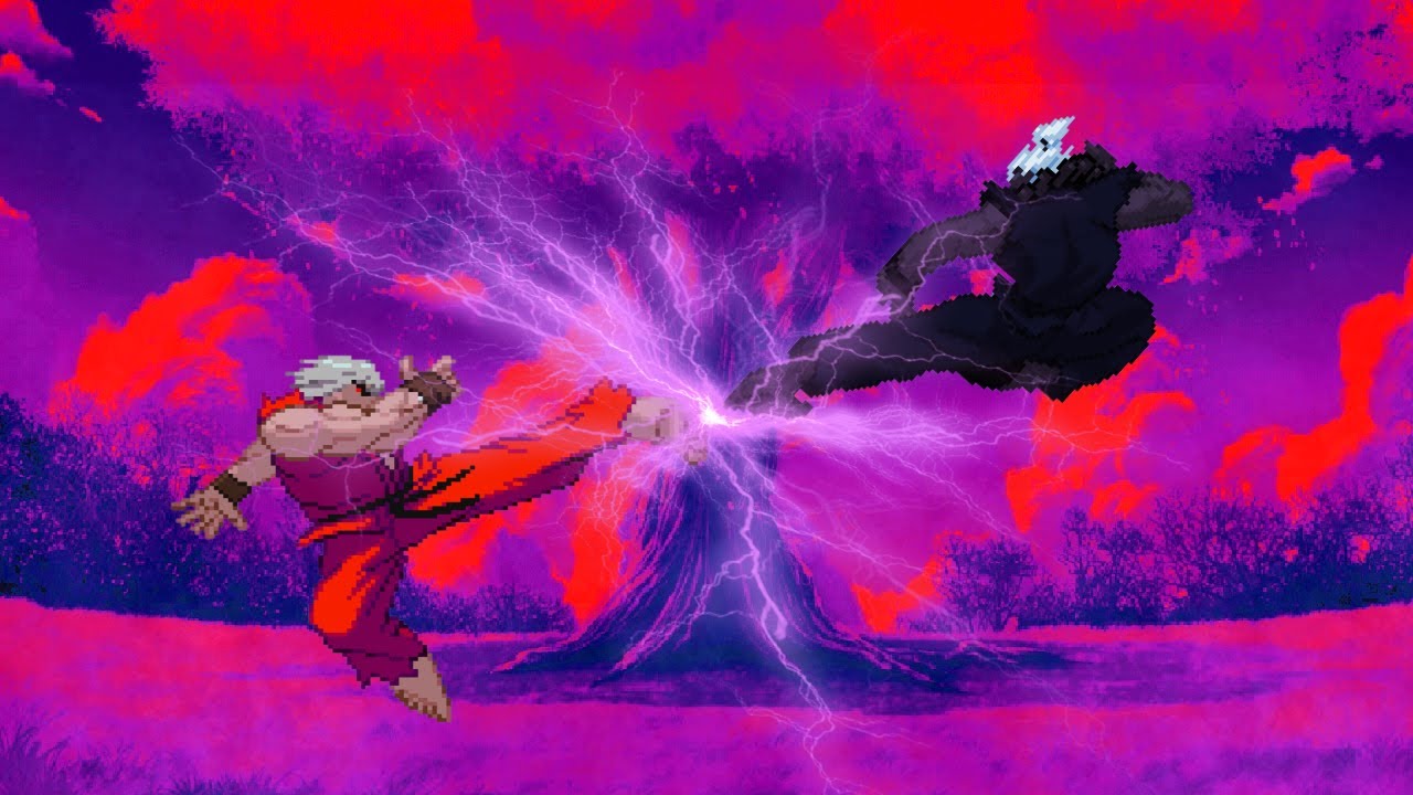 Violent Ken Vs Oni Akuma - Street Fighter Epic Secret Boss Battle X ...
