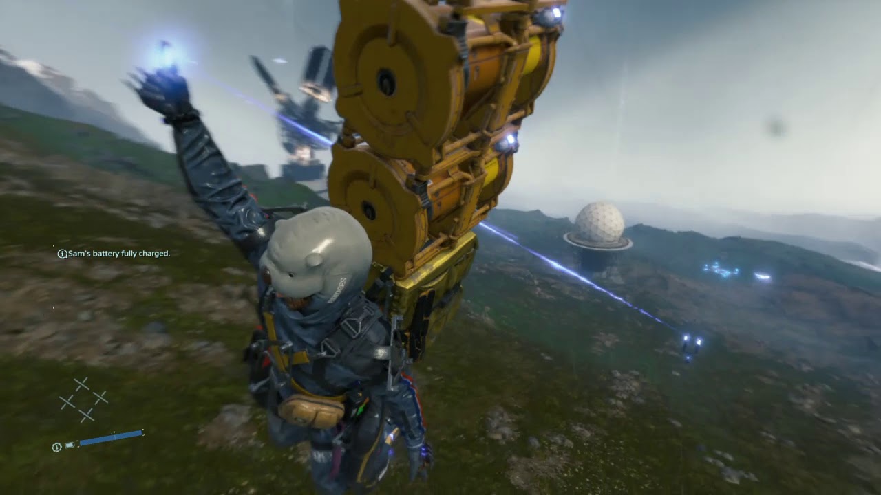 DEATH STRANDING Master-FedEx Zip-line route across mountains and the ...