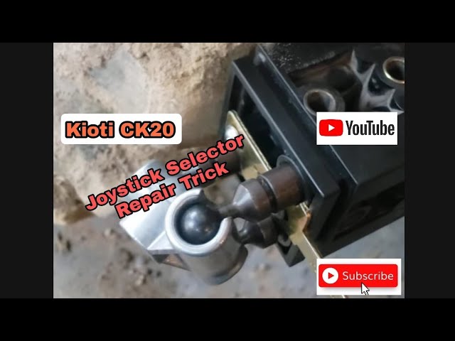 Kioti CK20 Joystick Selector Assembly Install, 43% OFF