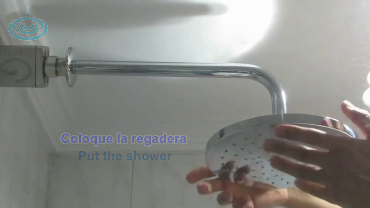 Agua revitalizada en la regadera - YouTube