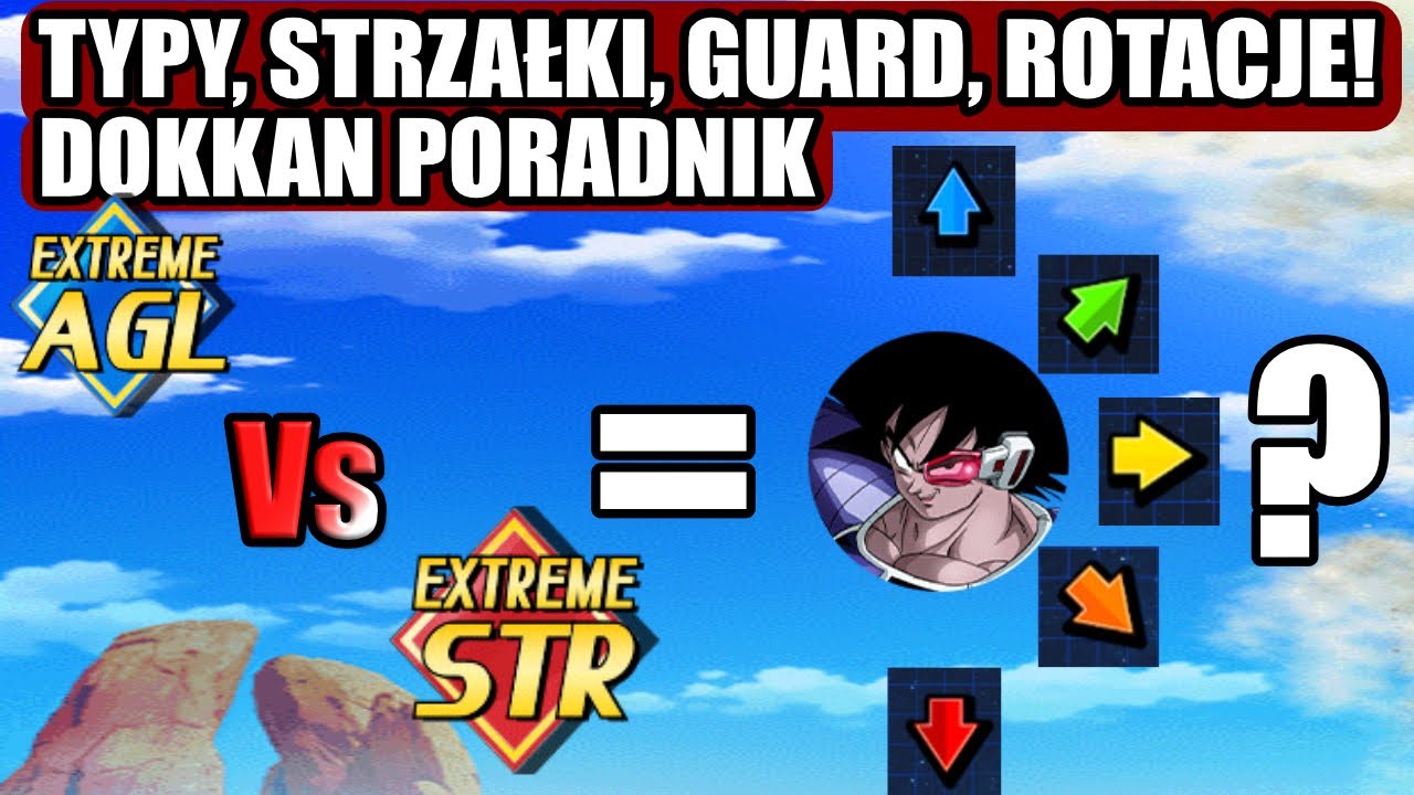 TYPY, STRZAŁKI, GUARD, ROTACJA PORADNIK DRAGON BALL Z DOKKAN BATTLE PO ...