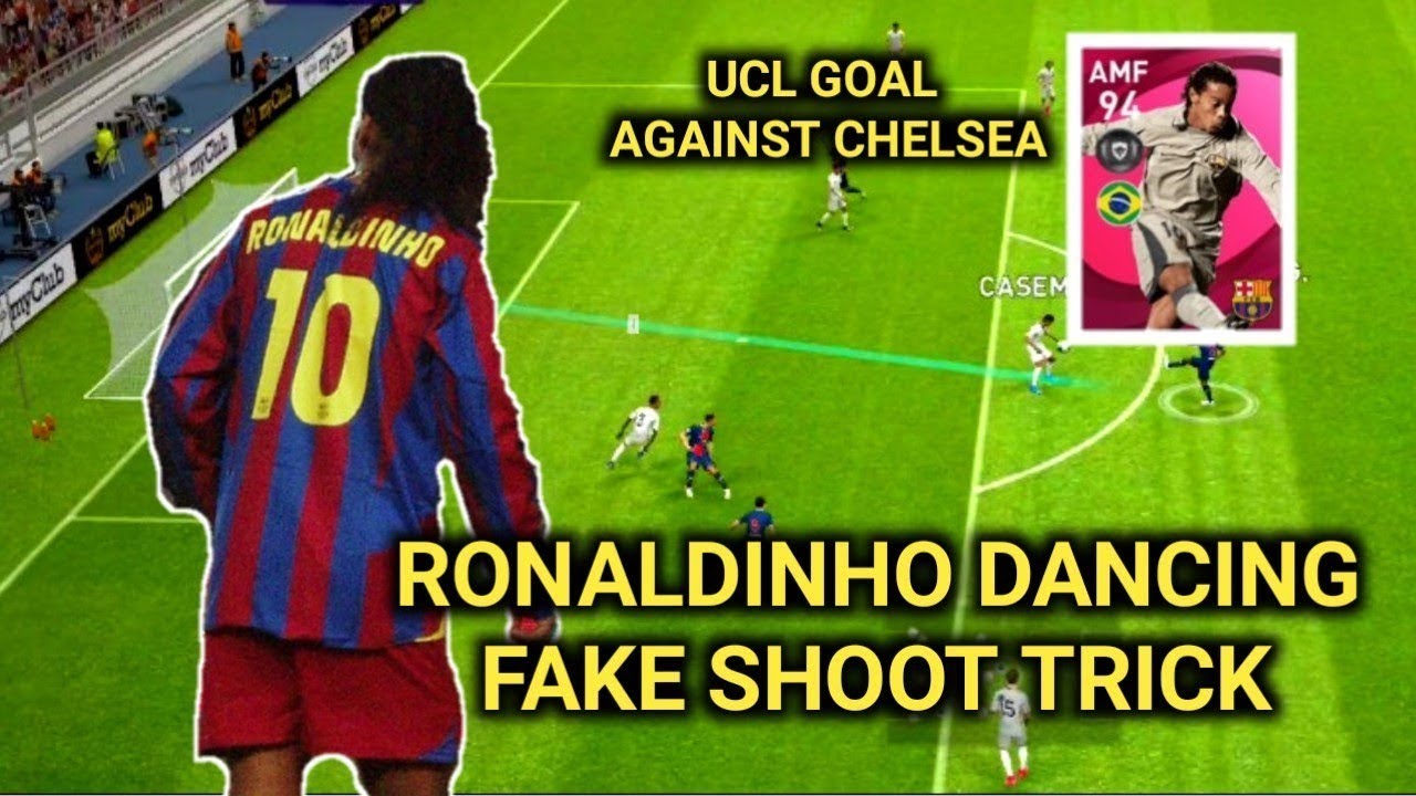 RONALDINHO DANCING FAKE SHOOT TUTORIAL, HOW TO USE RONALDINHO IN FIFA ...