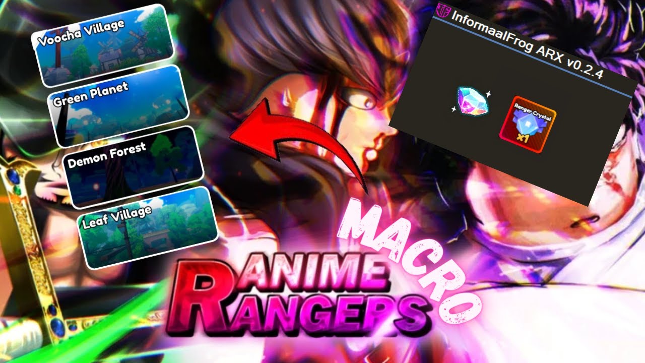 How To AFK Macro EVERY RANGER STAGE! (No Tiny Task) | Anime Rangers X ...