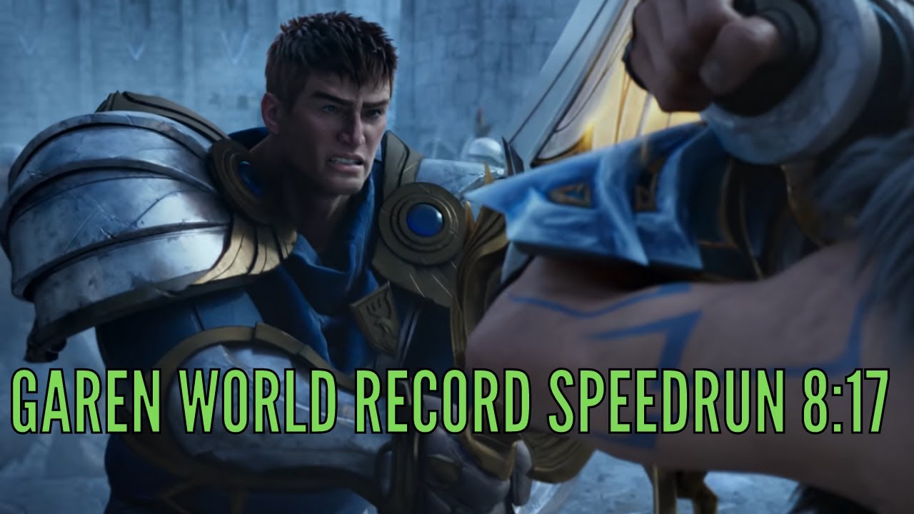 Garen 150 Stacks World Record Speedrun (commentary) - YouTube