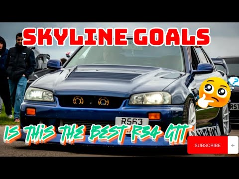 ULTRA RARE Nissan SKYLINE R34 GTT BaGgEd Sedan - YouTube