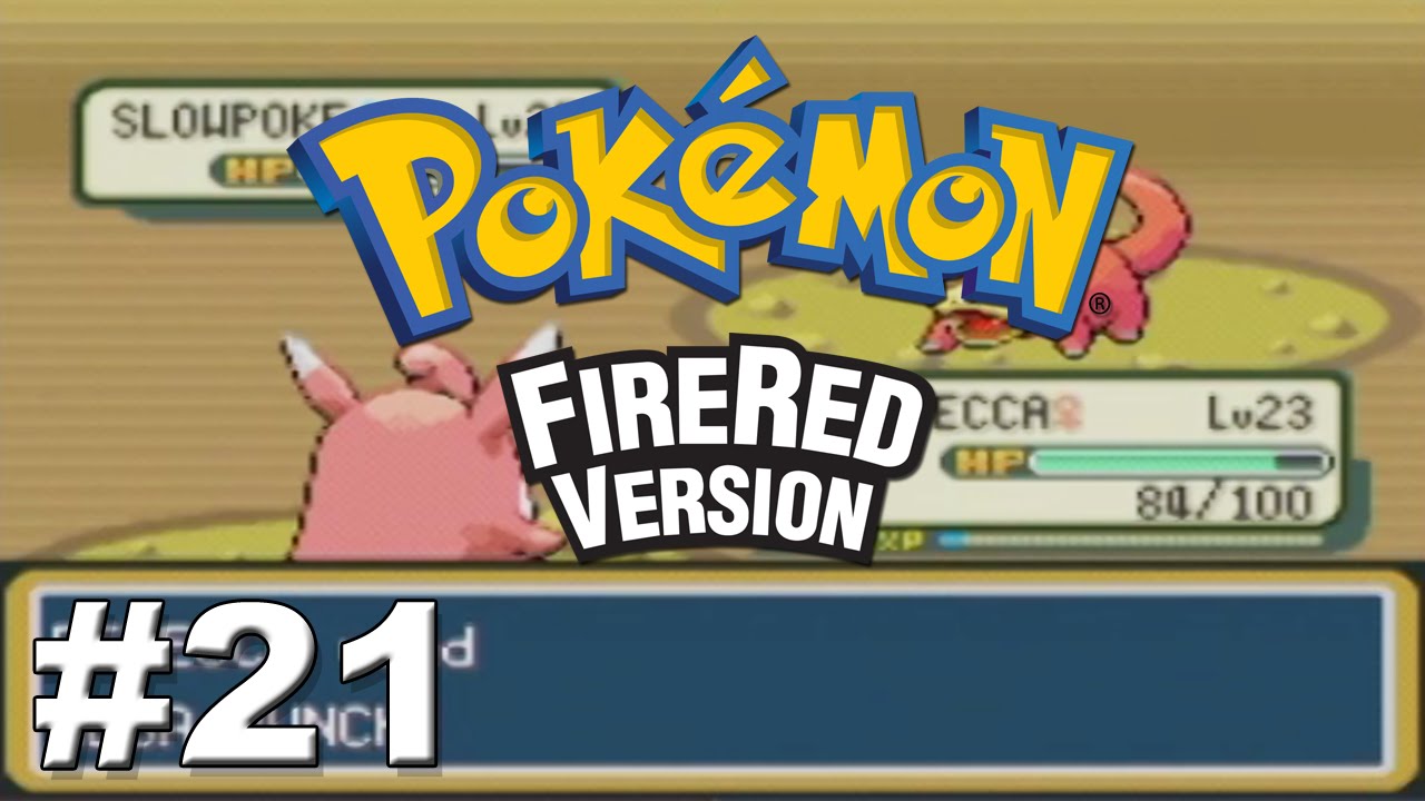 Let's Play Pokemon FireRed Episode 21 - YouTube