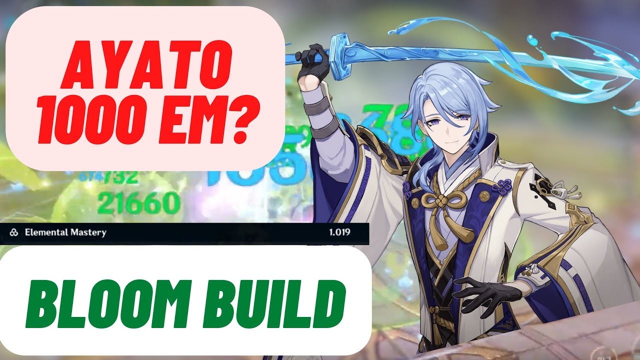 Ayato 1000 EM???? Bloom Build SO SATISFYING - YouTube