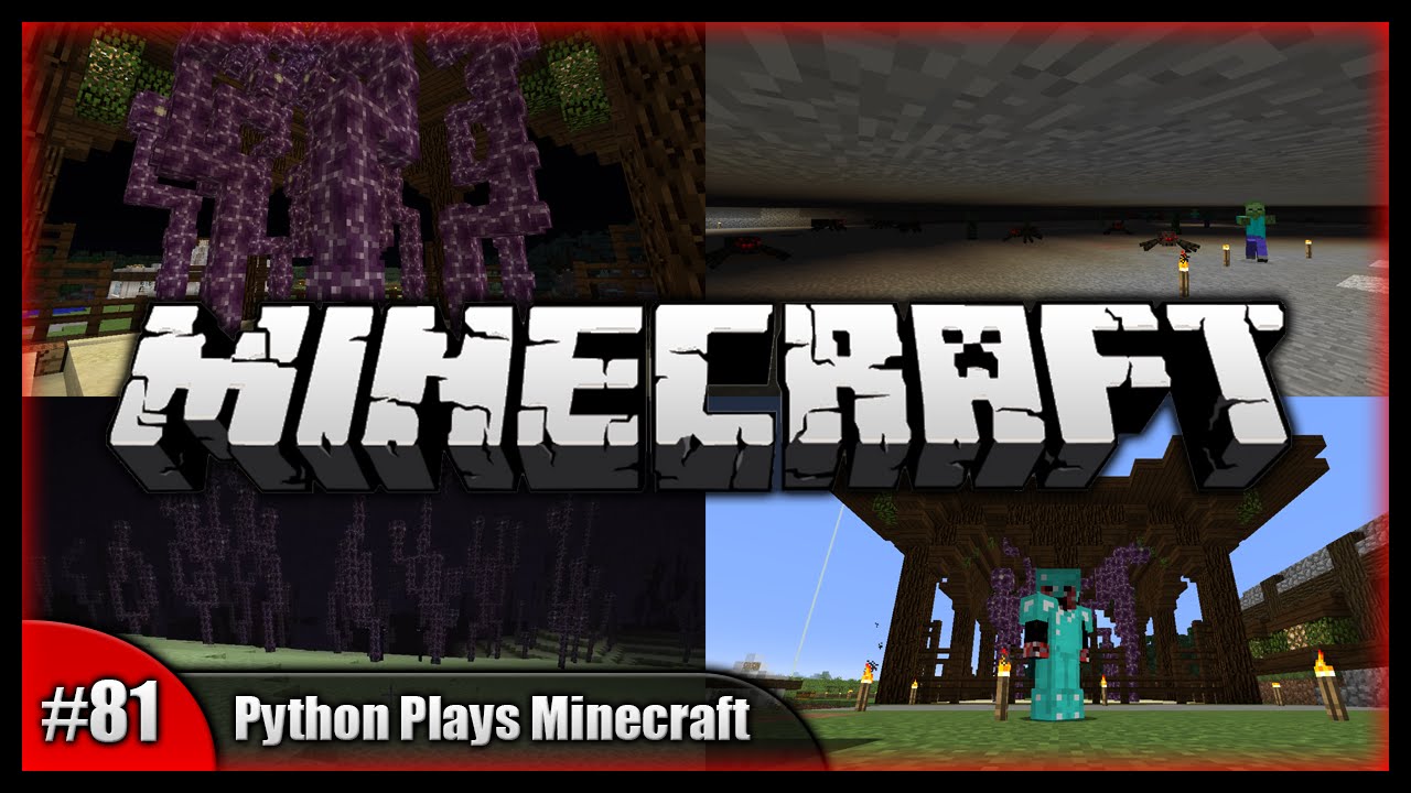 Python Plays Minecraft || God Sword! Overworld Chorus Farm ...