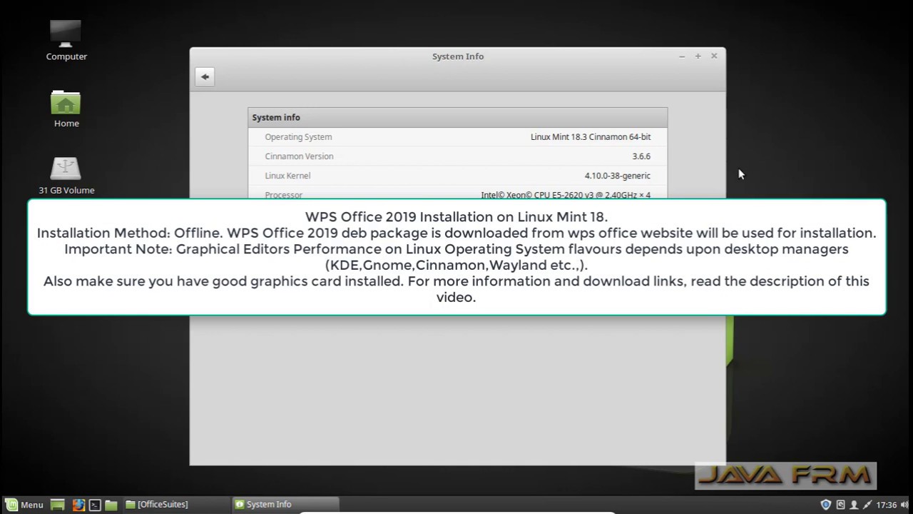 WPS Office 2019 Installation on Linux Mint 18 | Free Office suite for ...