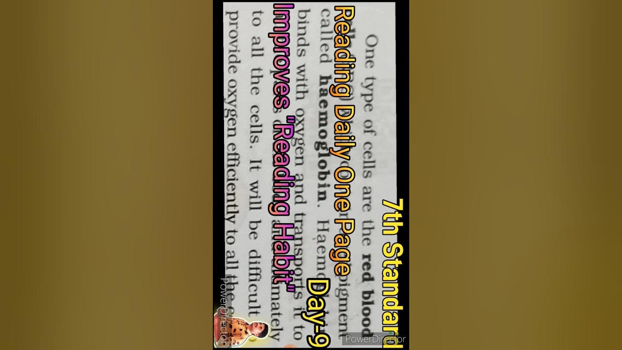 7th Standard | Science What is the benefit of "Reading Daily One Page ...