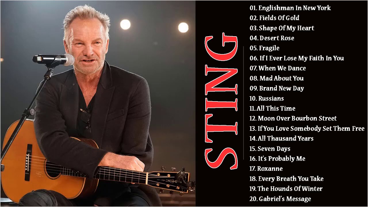 STING | Playlist Best Songs of STING 2019 | Sting Greatest Hits Full Album
