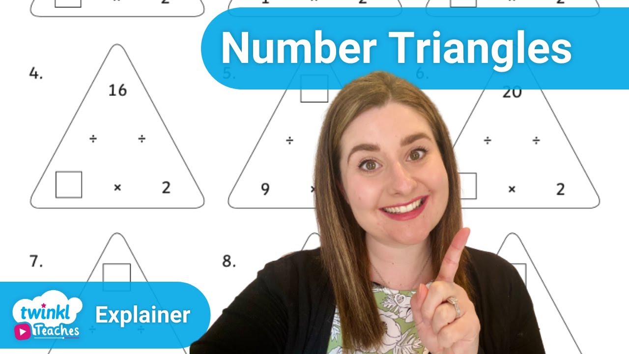 KS2 Multiplication and Division Number Triangles - YouTube