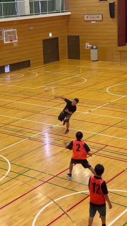 【爆裂】ステップシュートを打つ40歳 Handball ハンドボール スーパープレイ Youtube