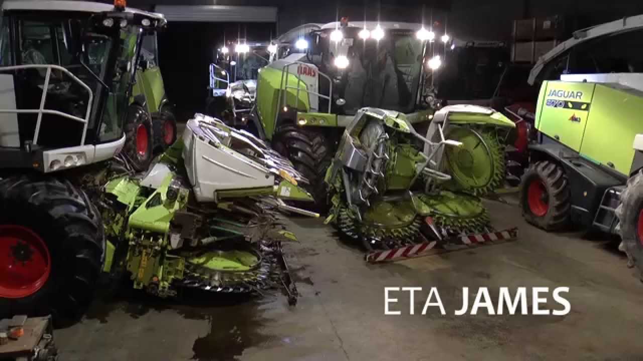 CLAAS Jaguar Ensilage de Maïs ETA JAMES - YouTube
