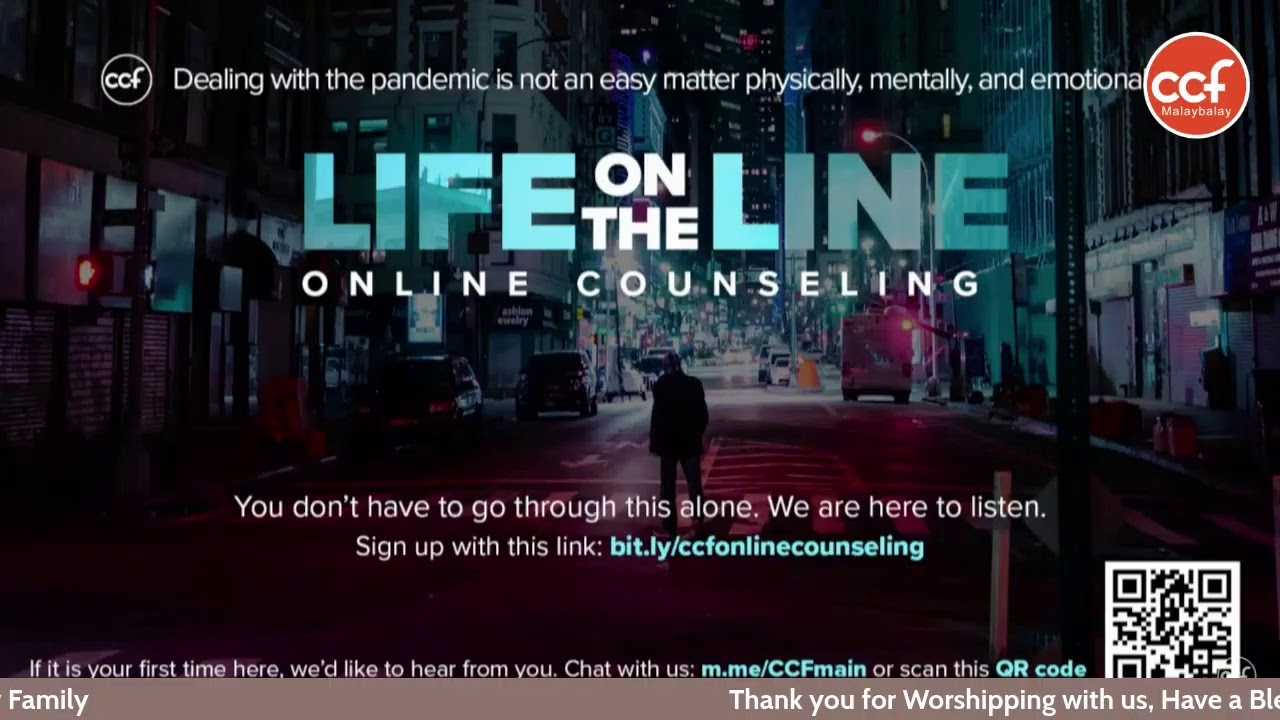 CCF Sunday live message (January 17, 2021) - YouTube