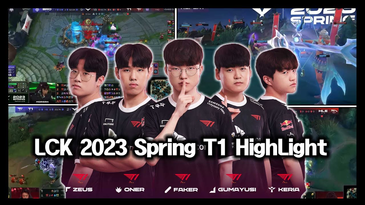 T1 언제나 화이팅입니다!!! [2023 T1 Spring Highlight] - YouTube