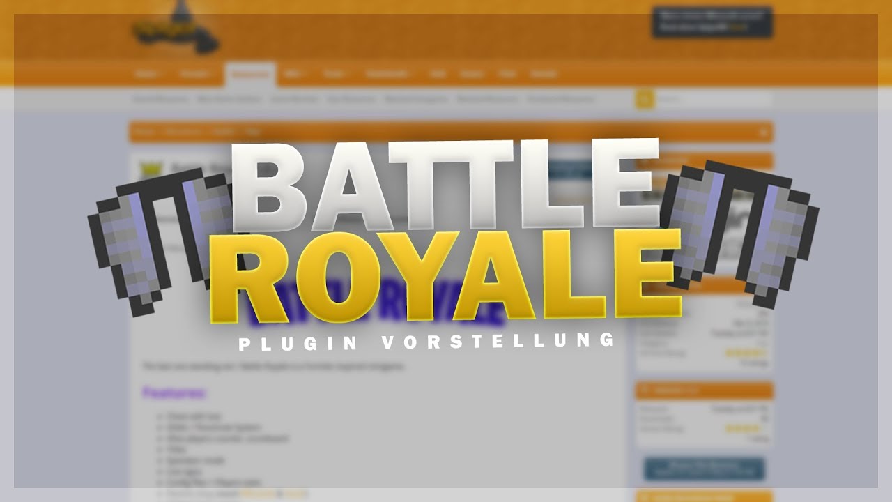 Battle Royale - Plugin Vorstellung - YouTube