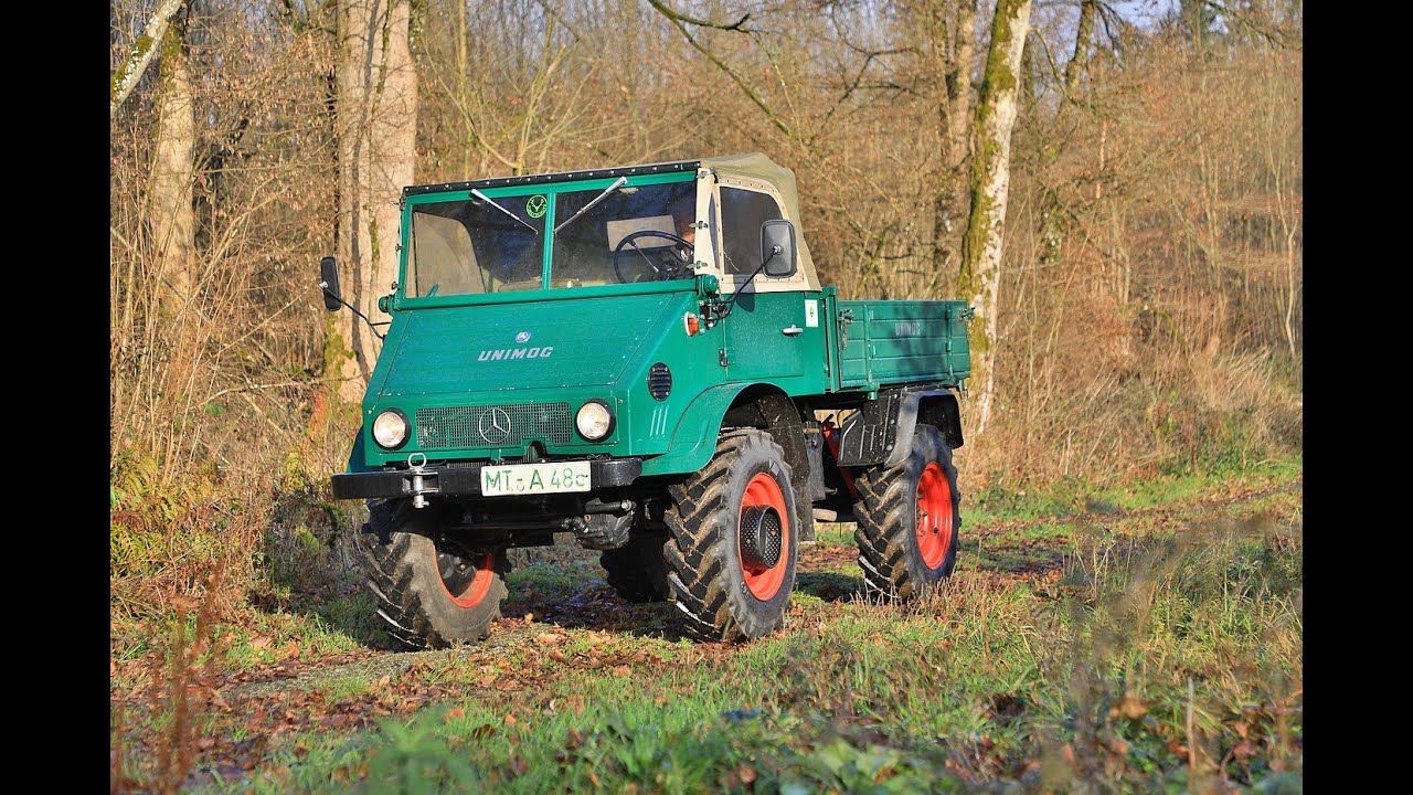 Mercedes Unimog U411 119 Daimler Benz Oldtimer LKW Traktor Feld ...