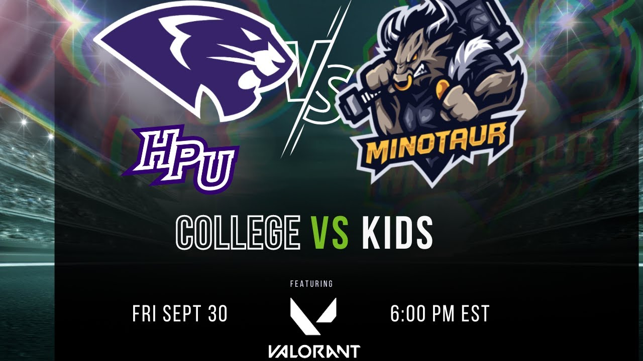 Valorant Exhibition Match: High Point University Panthers VS Triangle ...