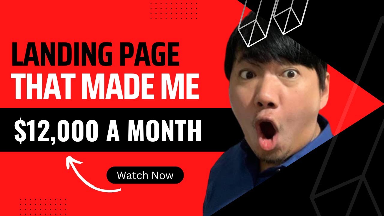 Landing Page That Made Me $12k A Month - YouTube