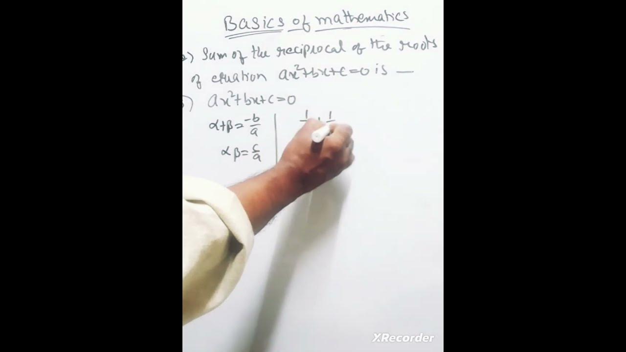 BASICS OF MATHEMATICS POLYNOMIALS - YouTube