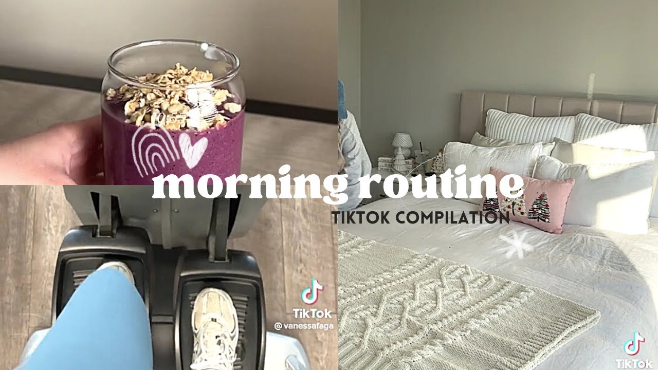 Asmr Morning Routine Tiktok Compilation Grwm Youtube