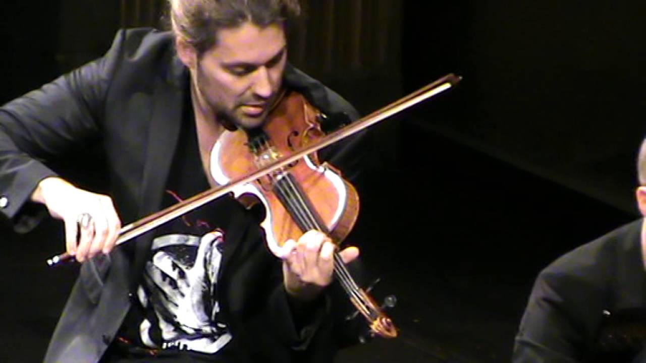 David Garrett Julien Quentin le vol du bourdon et kreisler TCE Paris ...
