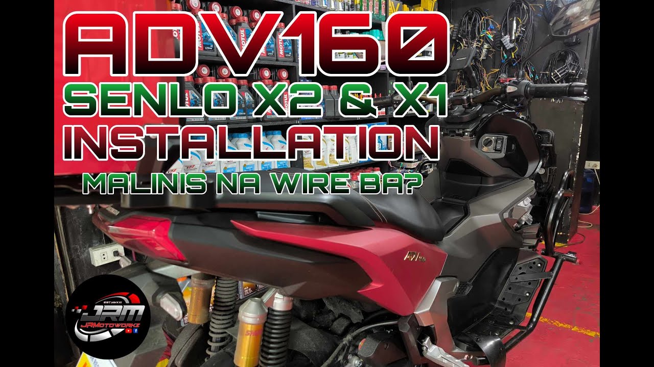 ADV160 | SENLO X2 SENLO X1 PLUS PIAA HORN | SUBRANG LINIS NA WIRING ...