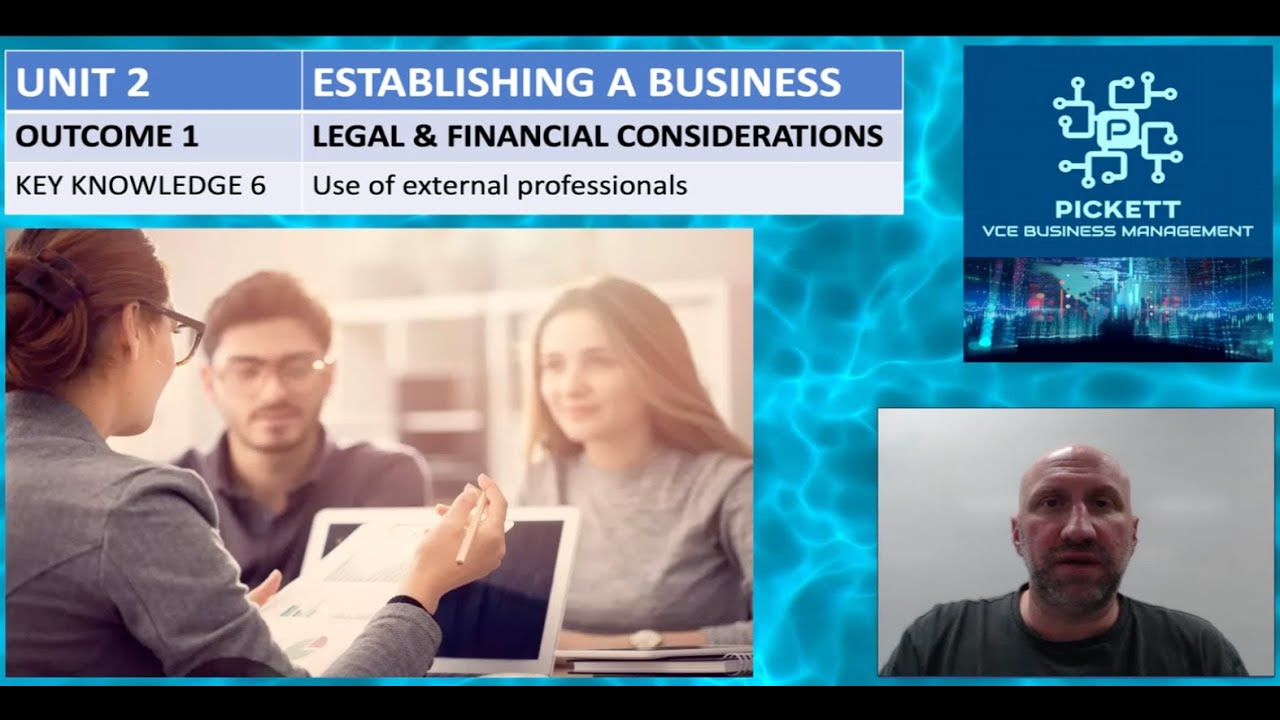 2.1.6 Use of external professionals - YouTube