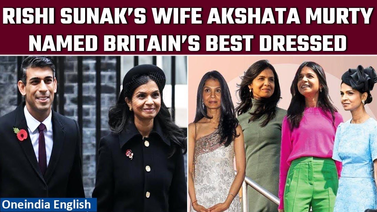 UK First Lady Akshata Murty named Britain’s best dressed by Tatler ...