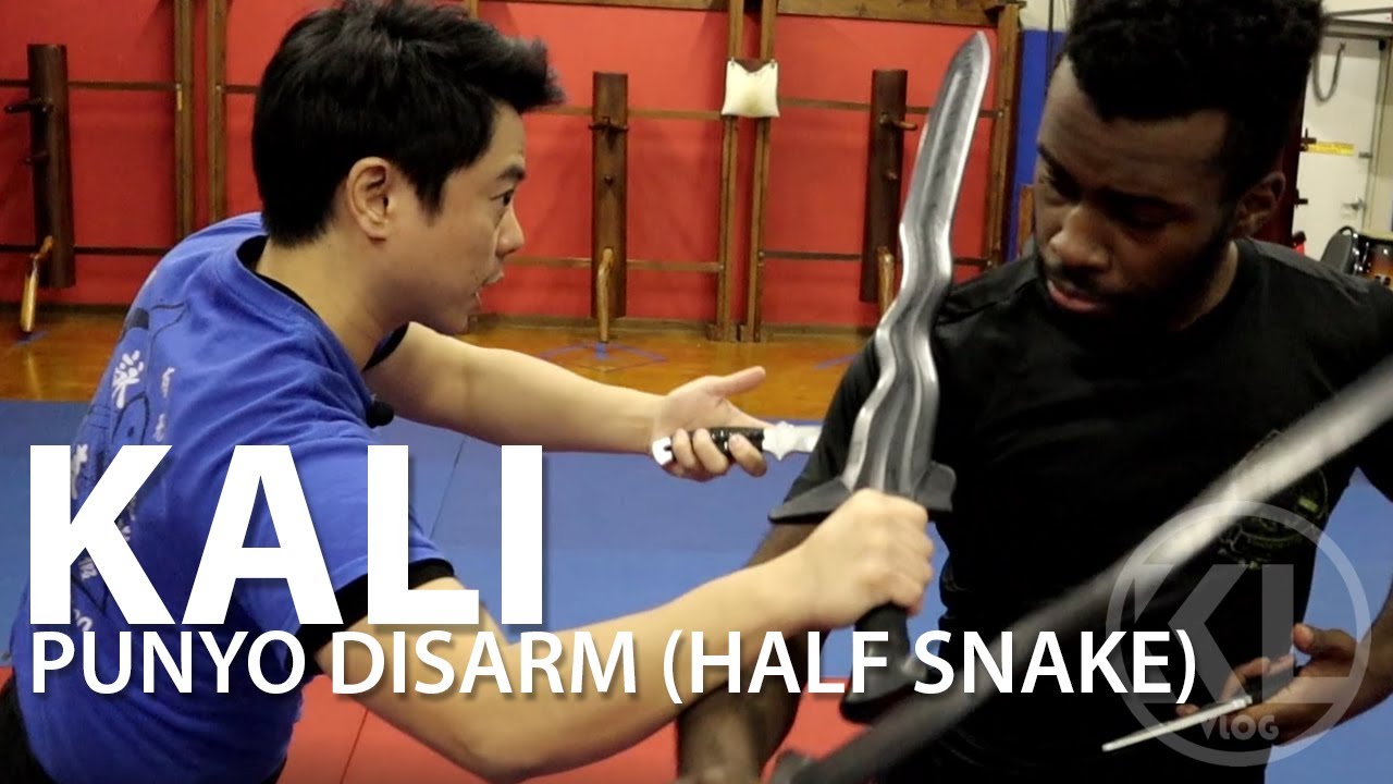 Kali Eskrima | Sword and Dagger Entry | Punyo Disarm | Arnis Basics ...
