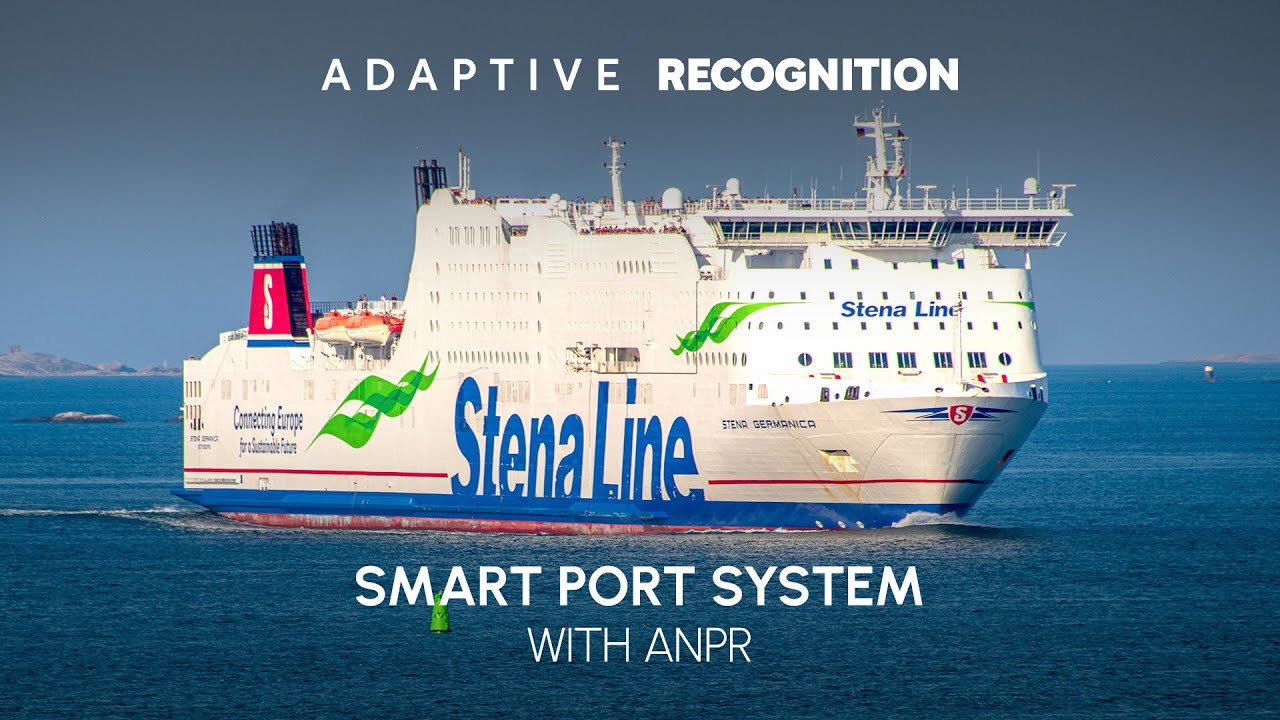 Stena Line creates a smart port system with ANPR - YouTube