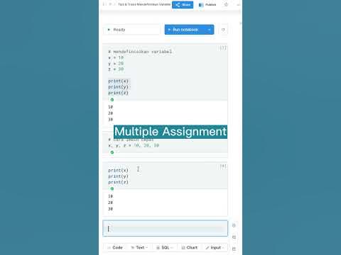 Belajar Ekspres Python Ep.1.5: Tips Mendefinisikan Variabel. #shorts #python #programming # ...