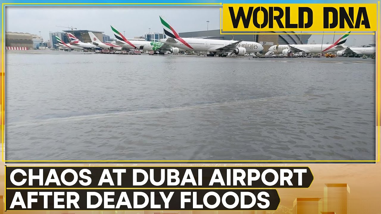 Dubai: Chaos at world's second-busiest airport, after deadly floods ...
