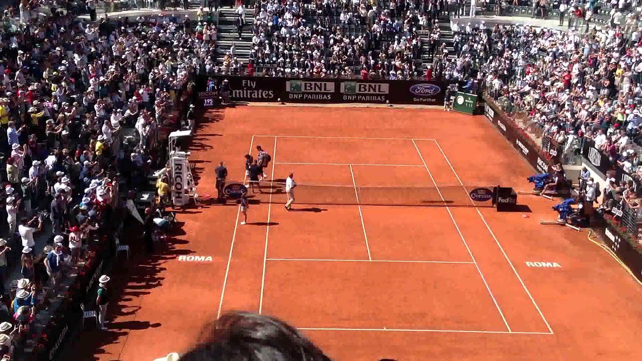 INTERNAZIONALI D'ITALIA DI TENNIS 2013 - FORO ITALICO - YouTube