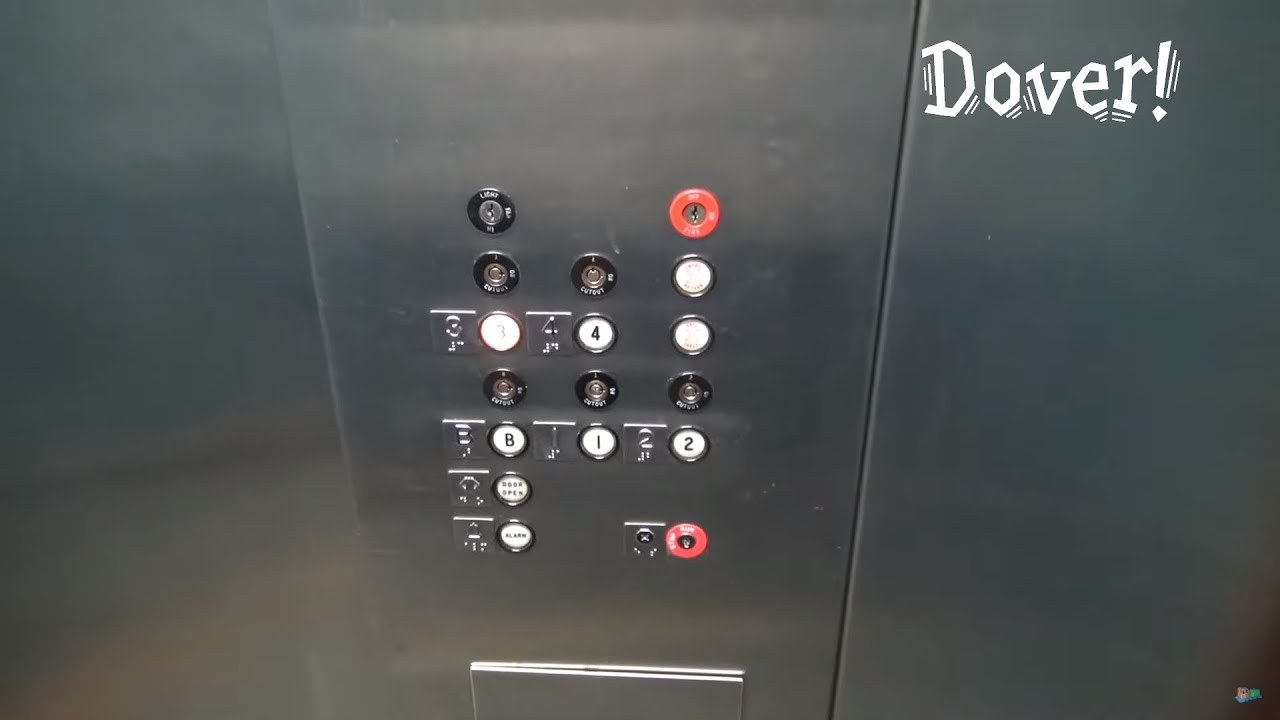 Classic Dover Elevator at Eide's Entertainment in Pittsburgh, PA - YouTube