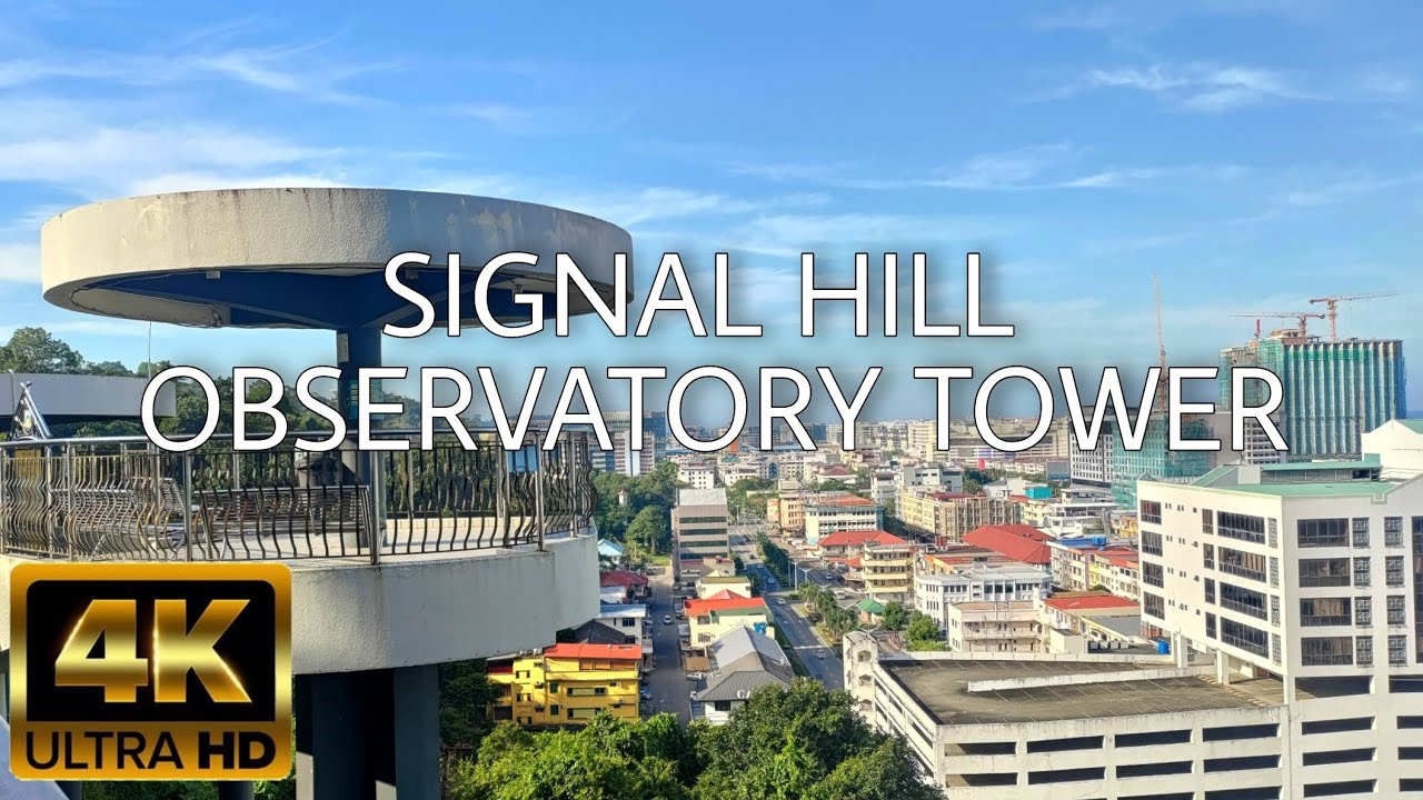 SIGNAL HILL OBSERVATORY TOWER in 4K - YouTube