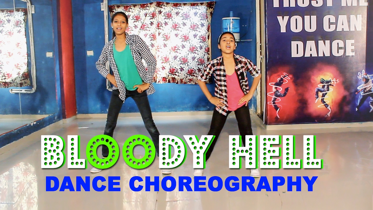 Bloody Hell | Dance | Rangoon # Easy step # Vicky Patel Choreography ...