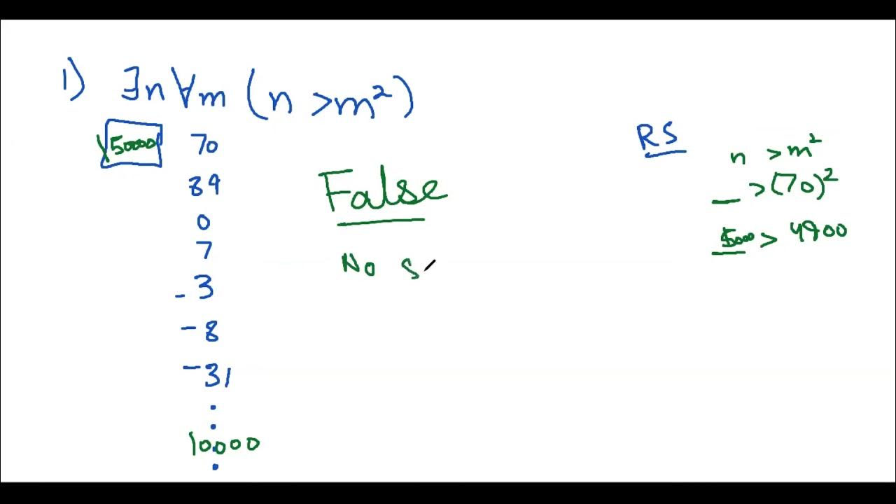 Nested Quantifiers examples - YouTube