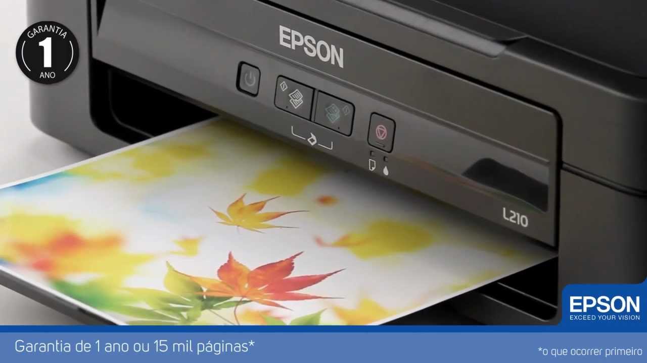 Multifuncional Tanque de Tinta Epson -- L210 - YouTube