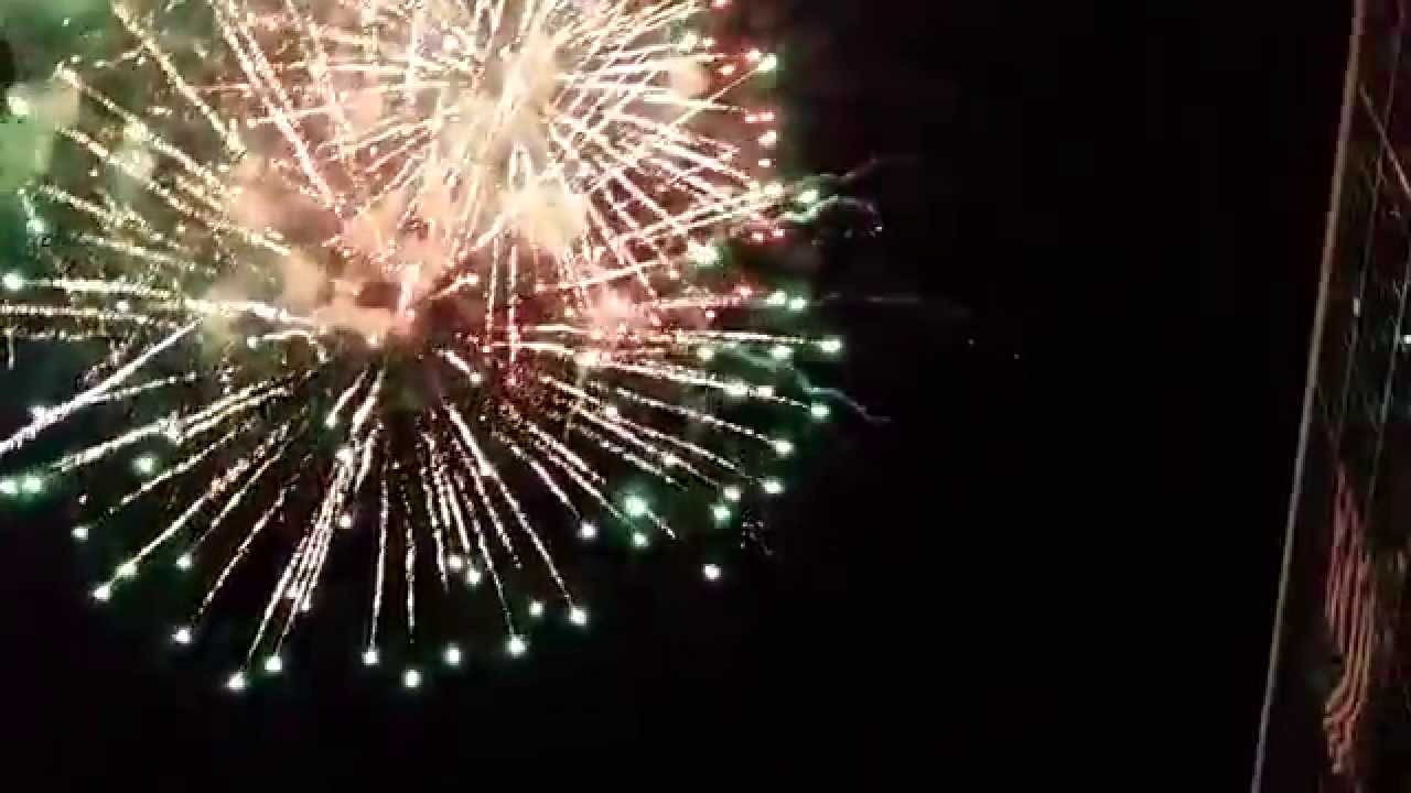 Independence Day Fireworks over Centennial Park in Atlanta - YouTube
