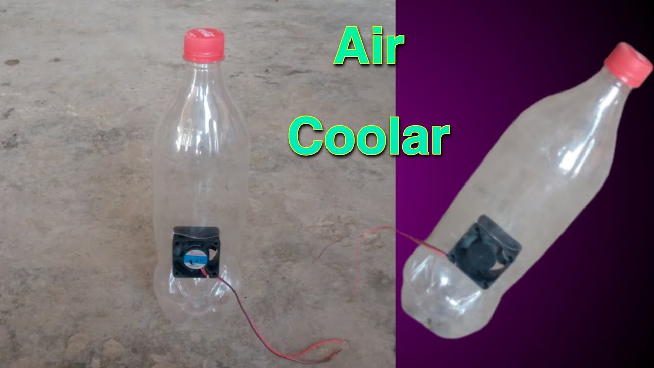 How to Make Air Cooler at Home, Easy Science Project at Home // Azhar ...